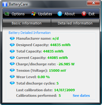 BatteryCare helps prolong your laptop battery’s life